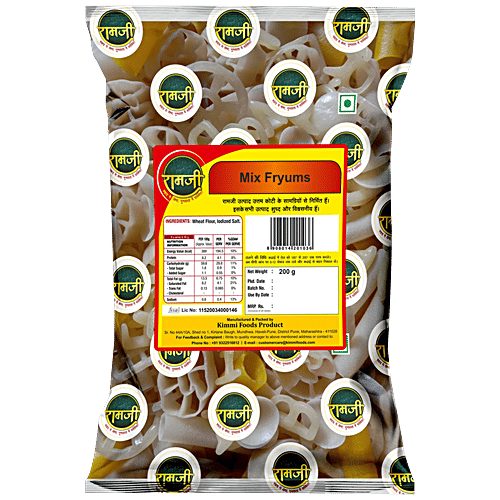 Buy Ramji Mix Fryums Online at Best Price of Rs 35 - bigbasket