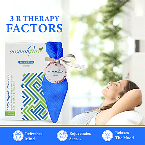 Buy Aromahpure Camphor Cube - Original, 100% Pure & Organic, Long ...