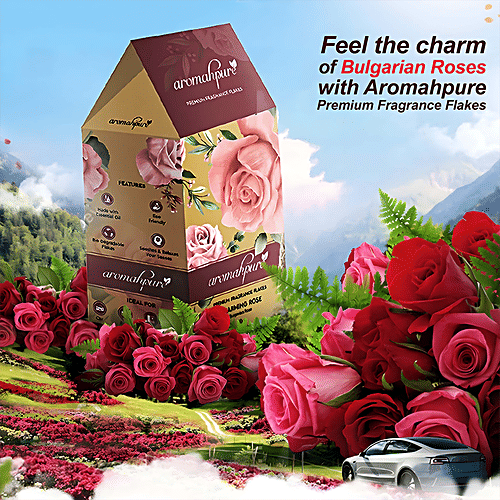 Buy Aromahpure Premium Fragrance Flakes - Charming Rose, Long-lasting ...