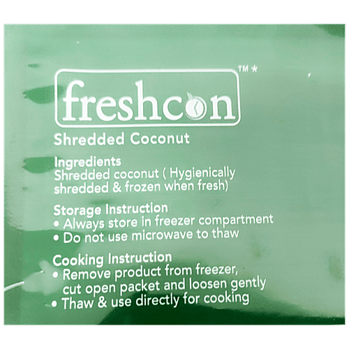 Buy Freshcon Shredded Coconut - 100% Natural, No Preservatives Online ...