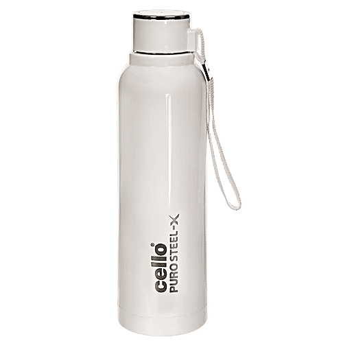 Buy Cello Puro Steel-X Benz 900 Insulated Bottle - With Stainless Steel ...