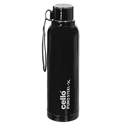 Buy Cello Puro Steel-X Benz 900 Insulated Bottle - With Stainless Steel ...