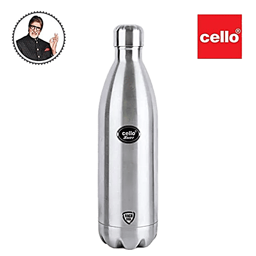 Buy Cello Swift Stainless Steel Flask - Double Walled, Leak Proof ...