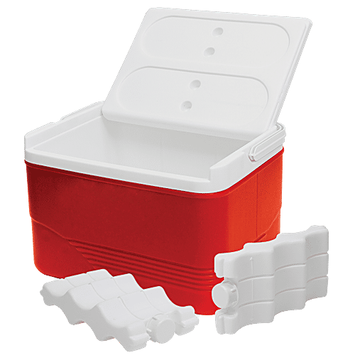 Buy Princeware Super Chiller Ice Box - Red, Durable, Easy Handy Online ...