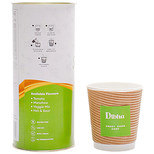Buy Dibha Instant Sweet Corn Soup - Rich In Fibre Online at Best Price ...