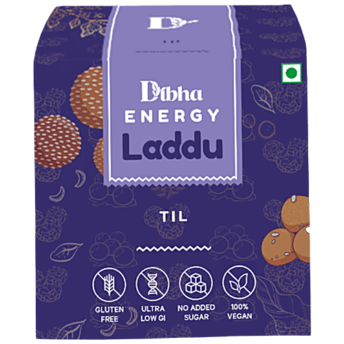 Buy Dibha Energy Laddu - Til, Sugar-Free, Ultra-Low GI, No ...