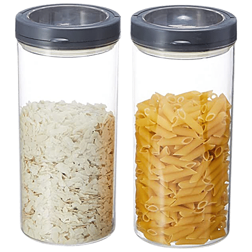 Buy YouBee Volvo Plastic Kitchen Storage Container - Air-Tight ...