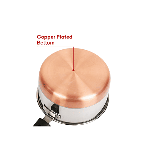 Buy Omega Stainless Steel Copper Bottom Cookware Set - Deluxe ...
