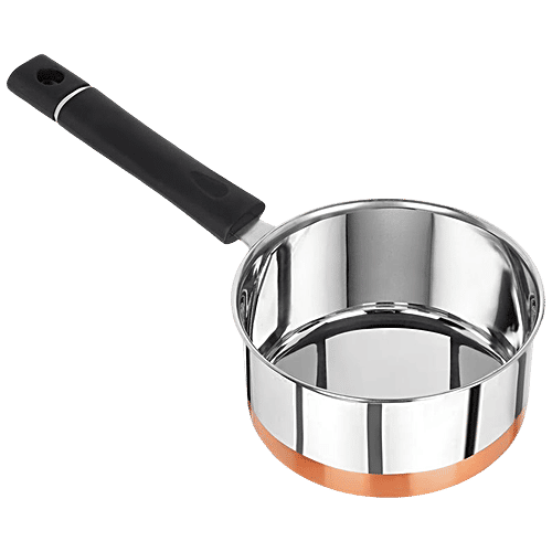 Buy Omega Stainless Steel Copper Bottom Cookware Set - Vento, Induction ...