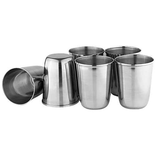 Buy Omega Dinner Set - Stainless Steel, Rust Proof, Dishwasher Safe ...