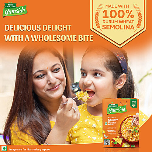 Buy Tata Sampann Yumside Cheesy Pasta With Corn - Rich & Creamy, Ready ...