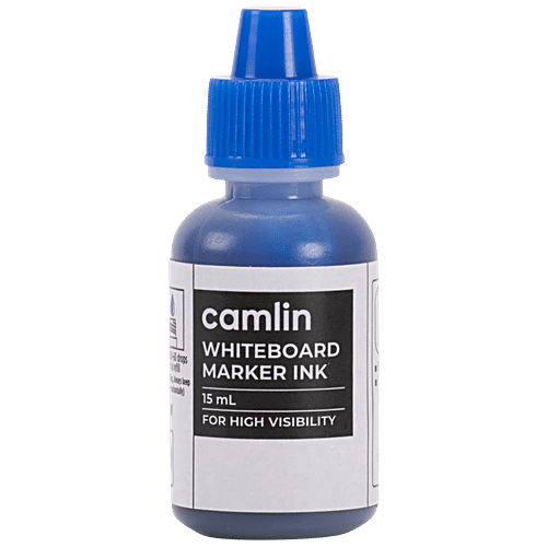 Buy Camlin Whiteboard Marker Ink - For High Visibility, Blue Online at ...