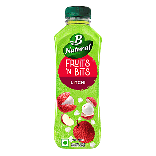 Buy B Natural Fruits 'N Bits - Litchi, With Apple Online at Best Price ...