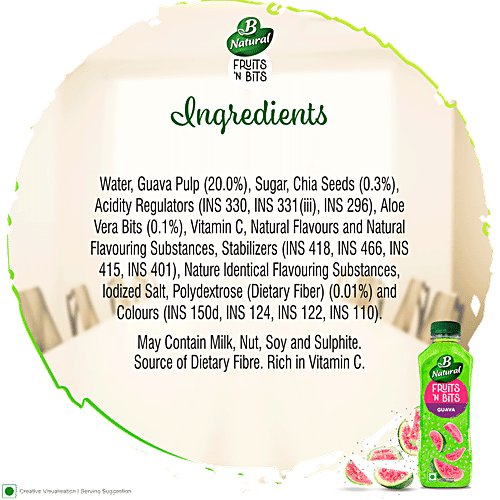 Buy B Natural Fruits 'N Bits - Guava Online at Best Price of Rs 55.25 ...