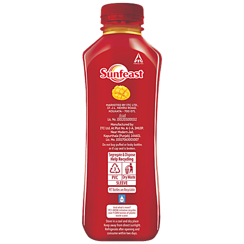 Buy Sunfeast Mango Smoothie With Mango Chunks - Dairy Based Drink With ...