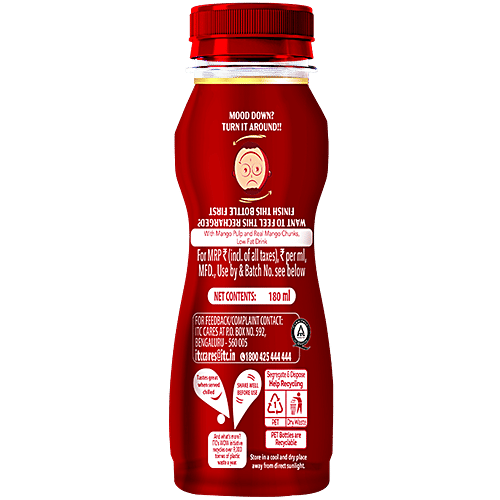 Buy Sunfeast Mango Smoothie With Mango Chunks - Dairy Based Drink With ...
