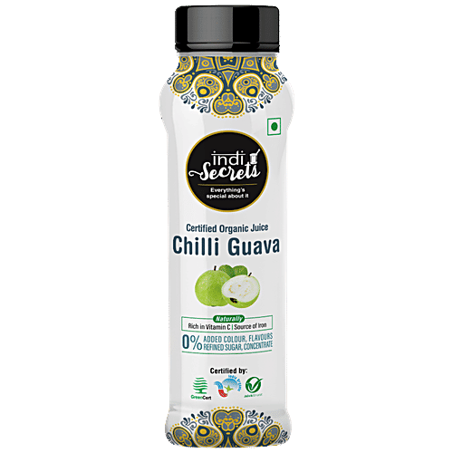 Buy IndiSecrets Chilli Guava Juice - Organic Online at Best Price of Rs ...