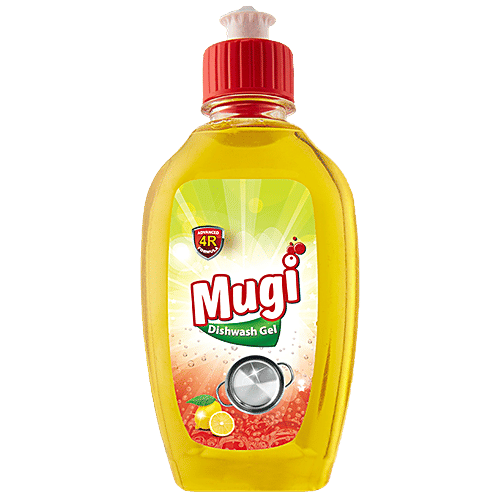Buy mugi Dish Wash Gel - Removes Stains & Grease Online at Best Price of Rs 99 - bigbasket