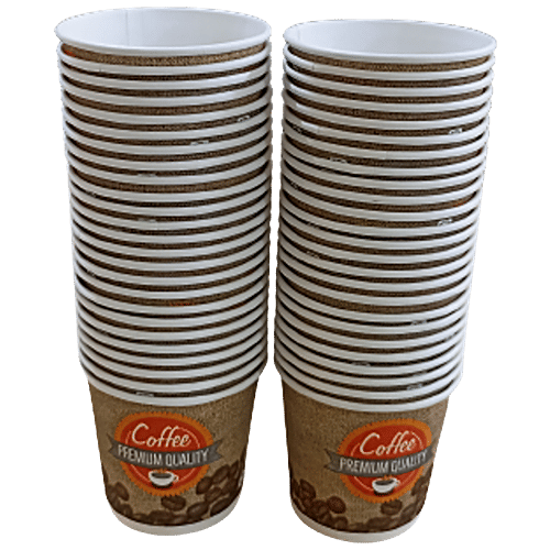 Buy Paricott Paper Cup - Mix Design, Assorted Colour, Eco-friendly ...