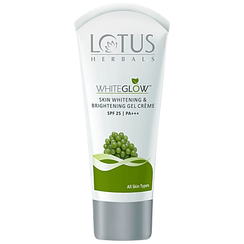 Buy Lotus Herbals WhiteGlow Skin Whitening & Brightening Gel Creme ...