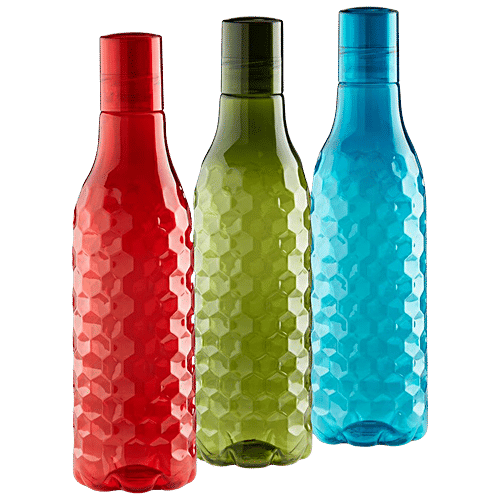 Buy Polyset Hexa PET Plastic Bottle - Assorted Online at Best Price of ...