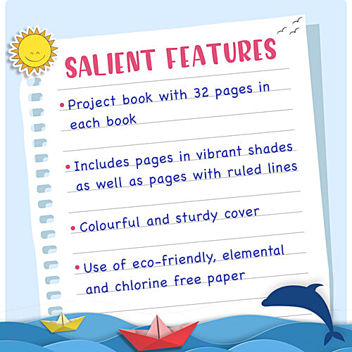 Buy Target Publications My Fun Project Book - 1 Side Coloured & 1 Side ...