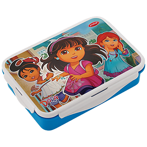 Buy Pratap Hyper Lock Dora & Friends Lunch Box - Lightweight Online at ...