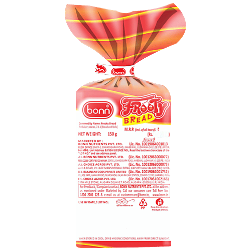 Buy Bonn Frooty Bread - Zero Trans Fat Online at Best Price of Rs 20 ...