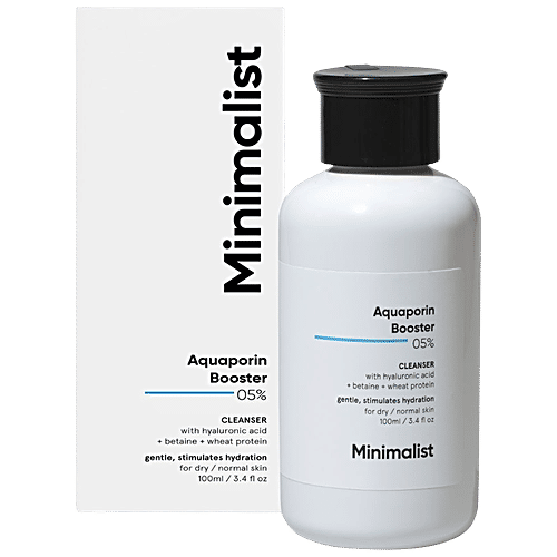 Buy Minimalist Aquaporin Booster 05% Cleanser - With Hyaluronic Acid ...
