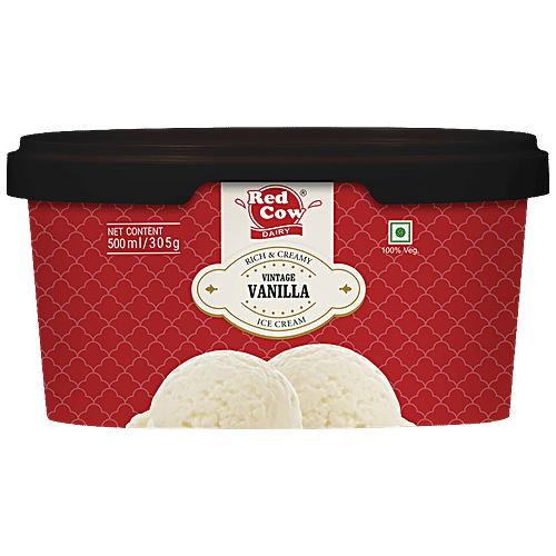 Buy Red Cow Dairy Vintage Vanilla Ice Cream Online at Best Price of Rs ...