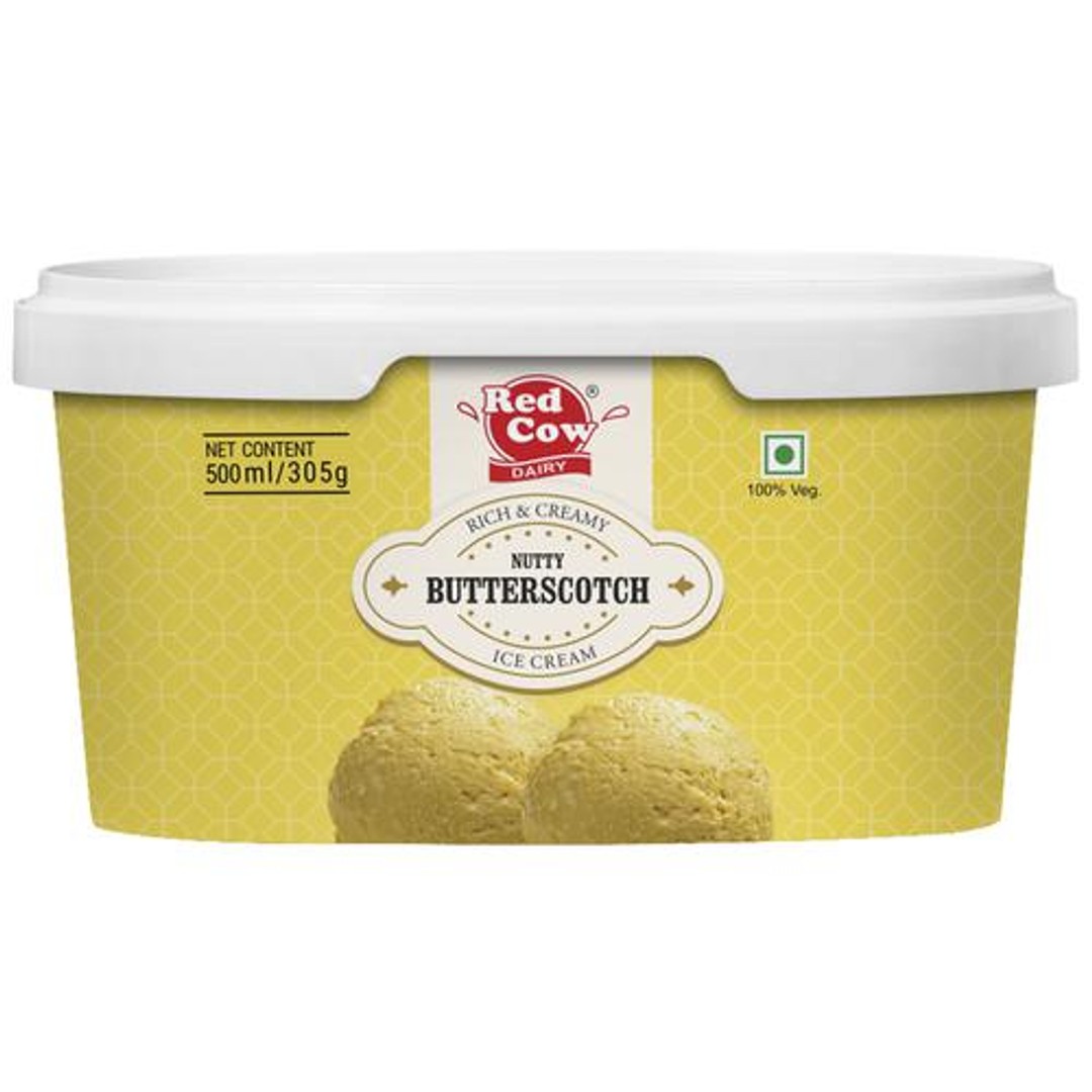 Buy Red Cow Dairy Nutty Butterscotch Ice Cream Online at Best Price of ...