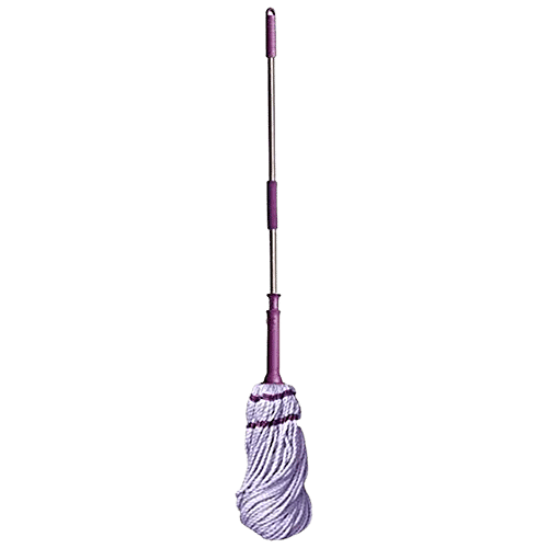 Buy YORK Looped Twist Microfiber Mop - With Long Handle, Assorted ...