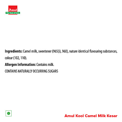 Buy Amul Camel Milk - Kesar Flavoured Online at Best Price of Rs 30 ...