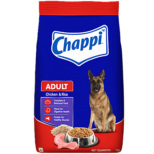 Buy Chappi Dry Dog Food - Chicken & Rice, For Adults, 1+ Years Online ...