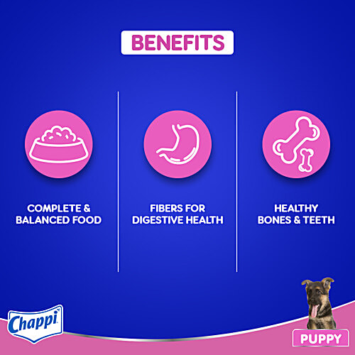 Buy Chappi Puppy Dry Dog Food - Chicken & Milk Online at Best Price of ...
