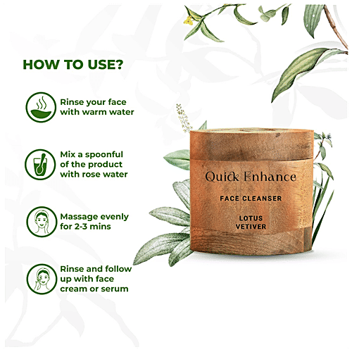 Buy Nature 4 Nature Quick Enhance Face Cleanser - Lotus Vetiver ...