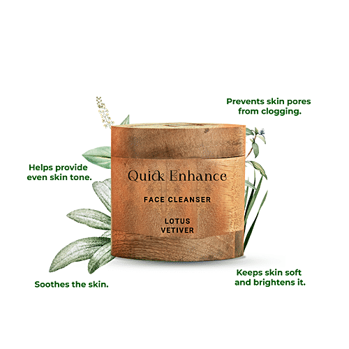 Buy Nature 4 Nature Quick Enhance Face Cleanser - Lotus Vetiver ...
