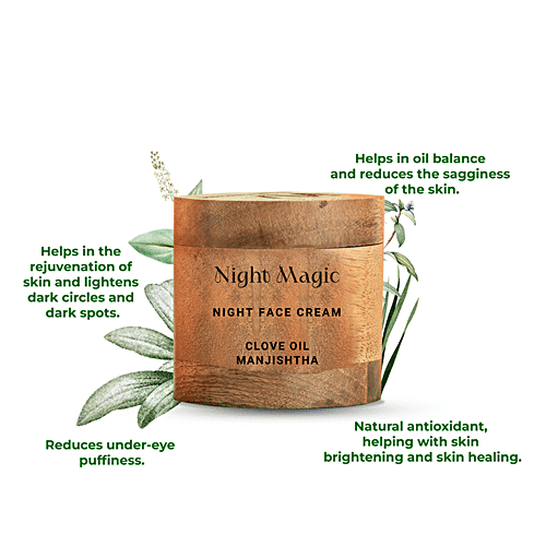 Buy Nature 4 Nature Night Magic Face Cream - Clove Oil, Manjistha ...