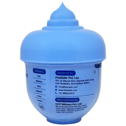 Buy Freshaler Herbal Inhaler - 100% Natural, Helps Relieve Cold ...