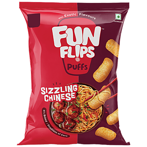 Buy Fun Flips Puffs - Sizzling Chinese, Baked Online at Best Price of ...