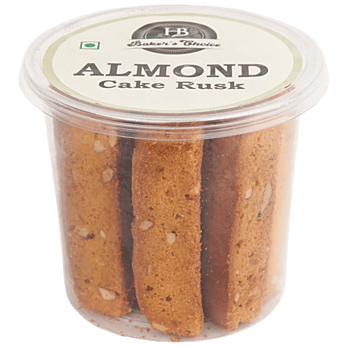 Buy HB BAKERS CHOICE Almond Cake Rusk Online at Best Price of Rs 225 ...