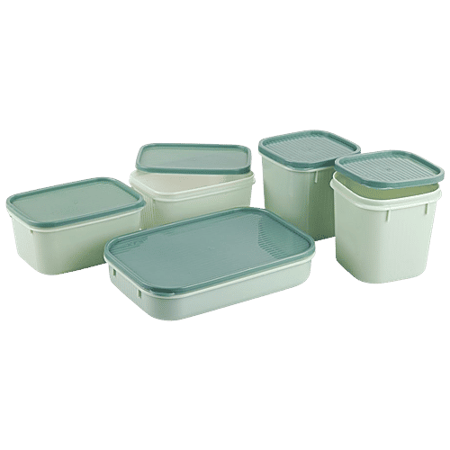 Buy JOYO Alfa Container Set - Plastic, 141, 121, 211, Opaque, Leak ...