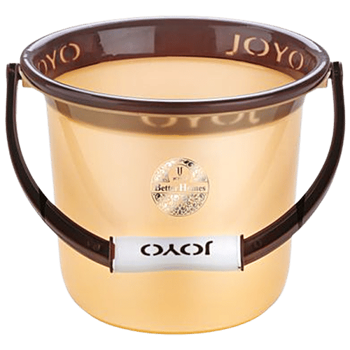 Buy Joyo Better Home Bucket - Plastic, Brown, High Quality, Sturdy ...