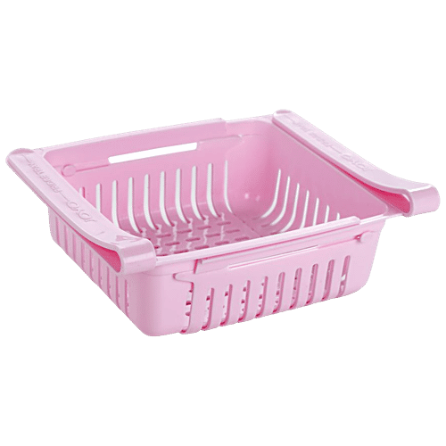 Buy JOYO Fridge Tray - Plastic, High Quality, Sturdy, Pink Online at ...