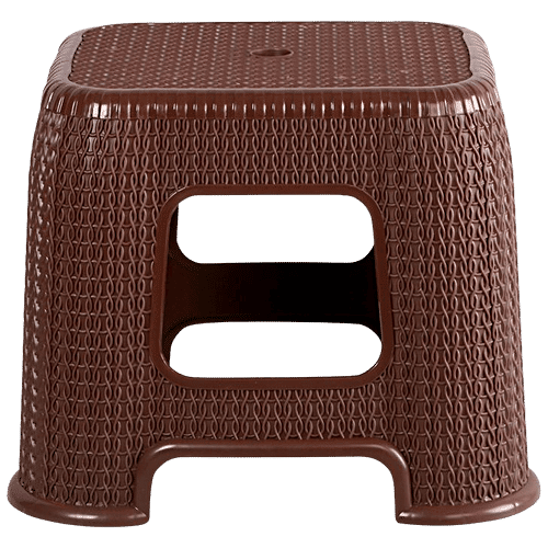 Buy JOYO Knit Stool/Patla - Plastic, Medium, Brown Online at Best Price ...