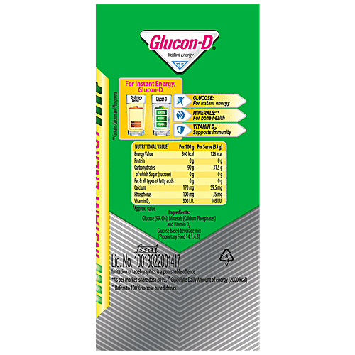 Buy Glucon-D Instant Energy Health Drink Regular Online at Best Price ...