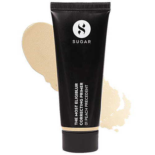 Buy SUGAR Cosmetics The Most Eligiblur Correcting Primer - 01 Peach ...