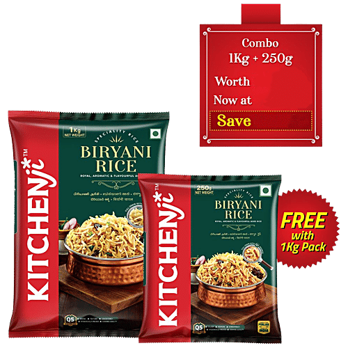 Buy Kitchenji Biryani Rice Online at Best Price of Rs 186.24 - bigbasket