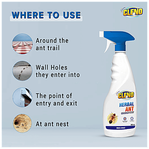 Buy Cleno Herbal Ant Repellent Spray Online at Best Price of Rs 500 ...
