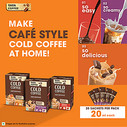 Buy Tata Coffee Choco Mocha Cold Coffee - Liquid Concentrate Online at ...